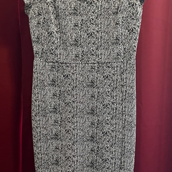 Express | Dresses | Express Black And White Midi Dress | Poshmark